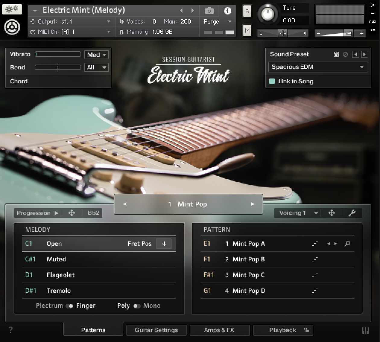 Native Instruments / Session Guitarist Electric Mint をレビュー | DAW LESSON